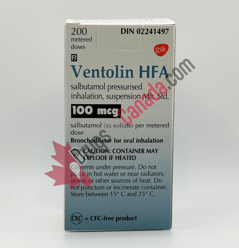 Buy Ventolin HFA (Generic name: Albuterol/Salbutamol) Inhaler from ...