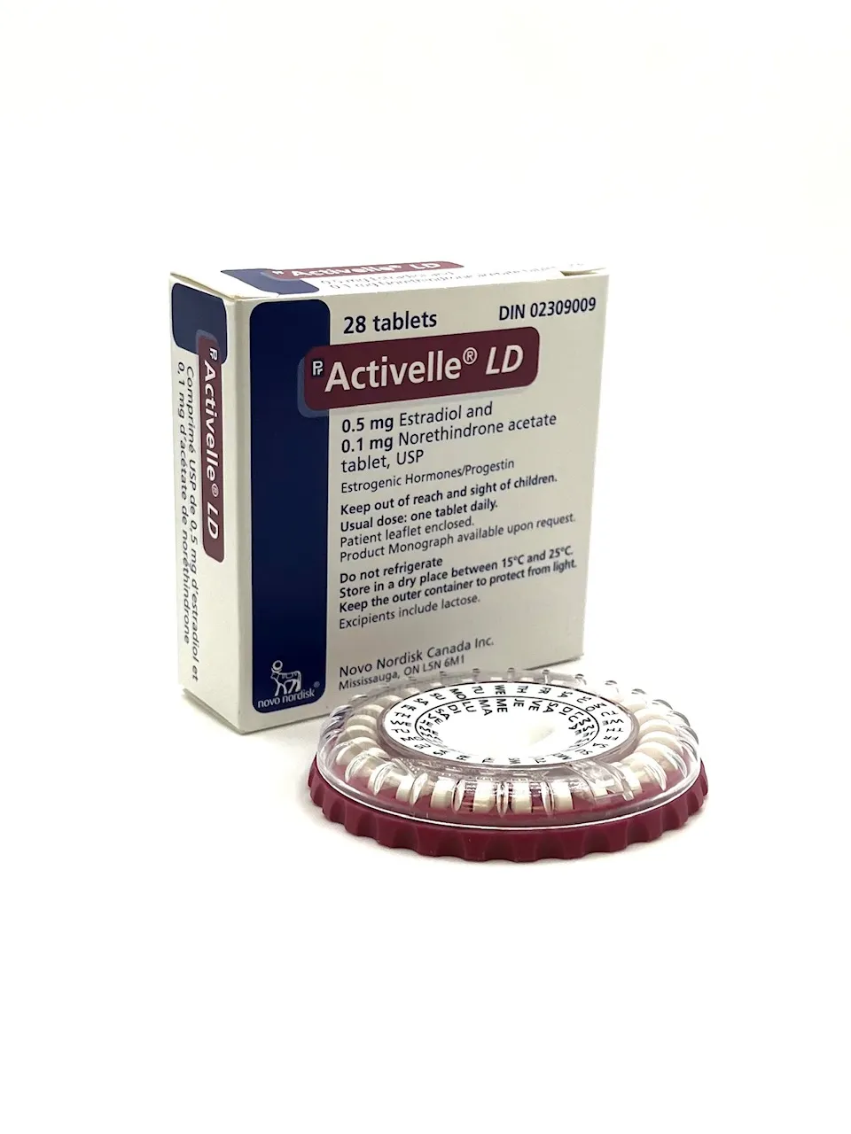Buy Activelle LD (0.5 mg Estradiol and 0.1 mg Norethindrone) from ...